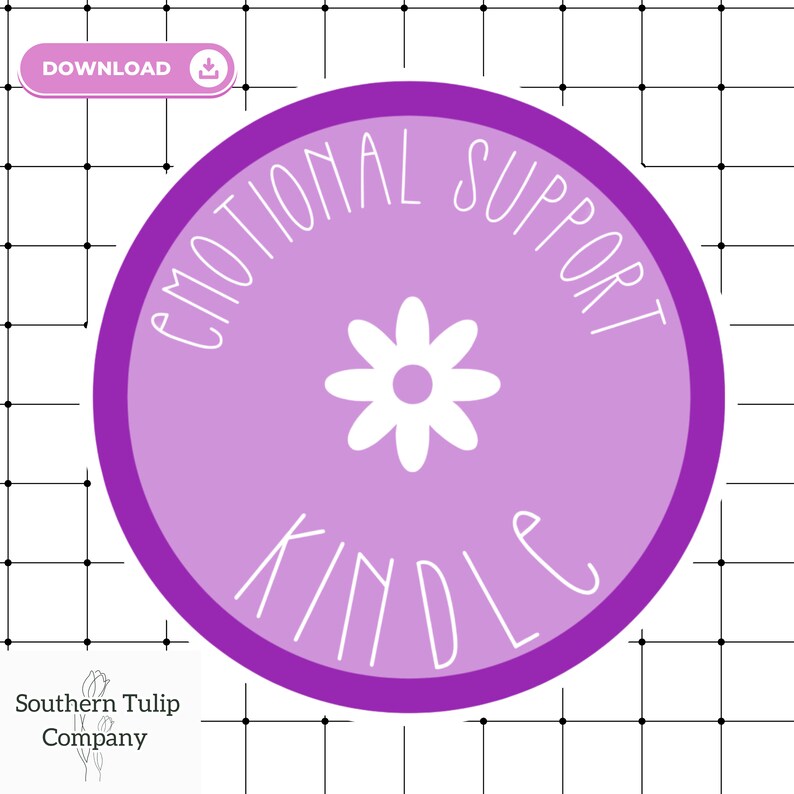 Emotional Support Kindle PNG Booktok Png Bookish PNG - Etsy