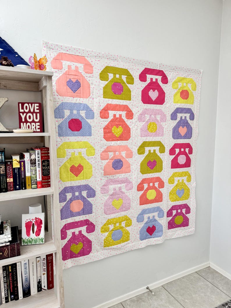Telephone Game Quilt Pattern PDF - Instant Download - Etsy