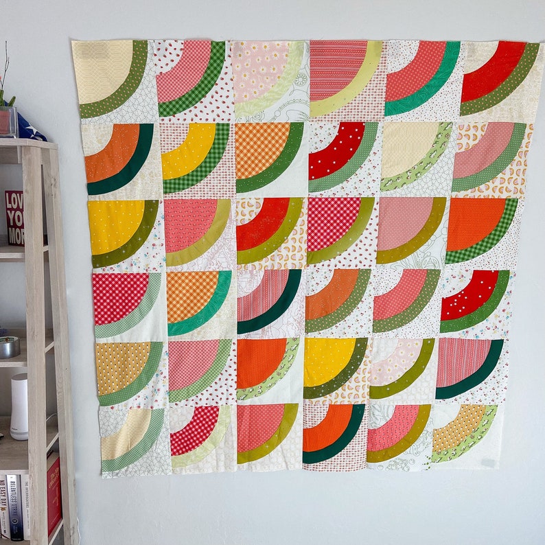 Melon Patch Quilt Pattern PDF - Instant Download - Etsy