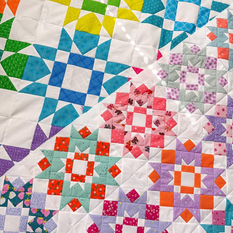 Blossom Star Quilt Kit - Etsy
