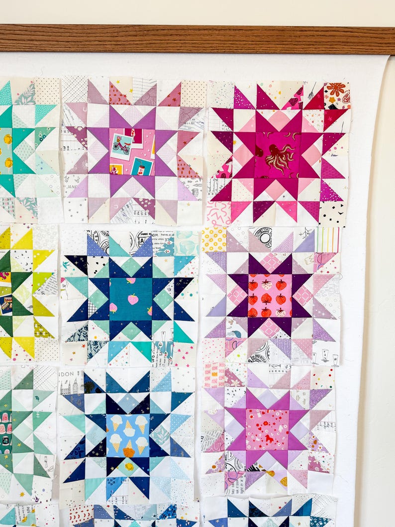 Star Dew 12" Quilt Pattern PDF - Instant Download - Etsy