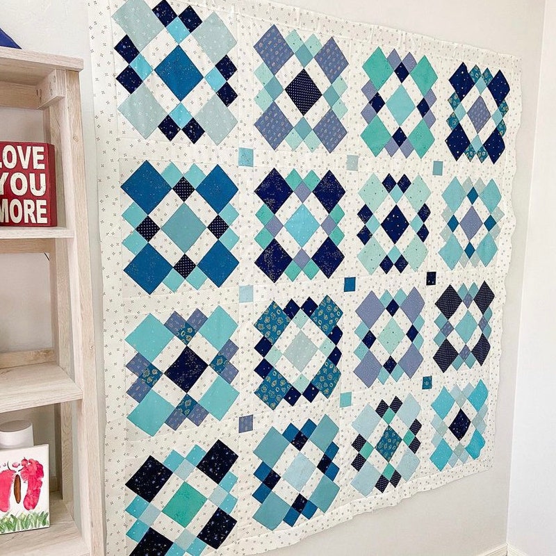 Square Quilt Pattern - Etsy