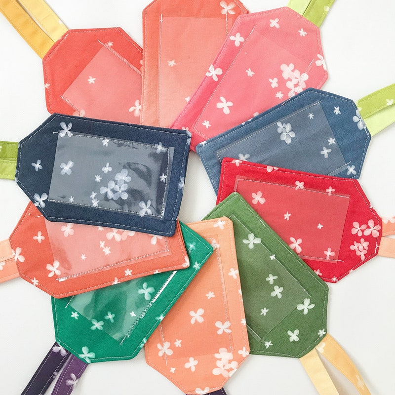 Fabric Luggage Tag - Etsy