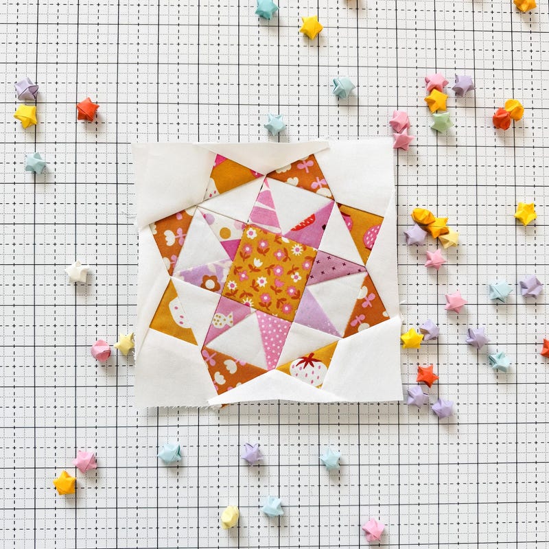 Paper Pieced Block - Etsy