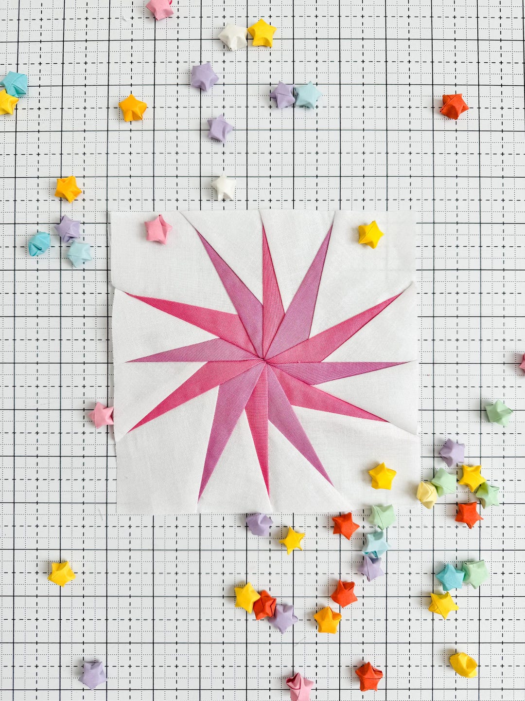 Orb Star FPP Quilt Block, PDF Pattern - Etsy