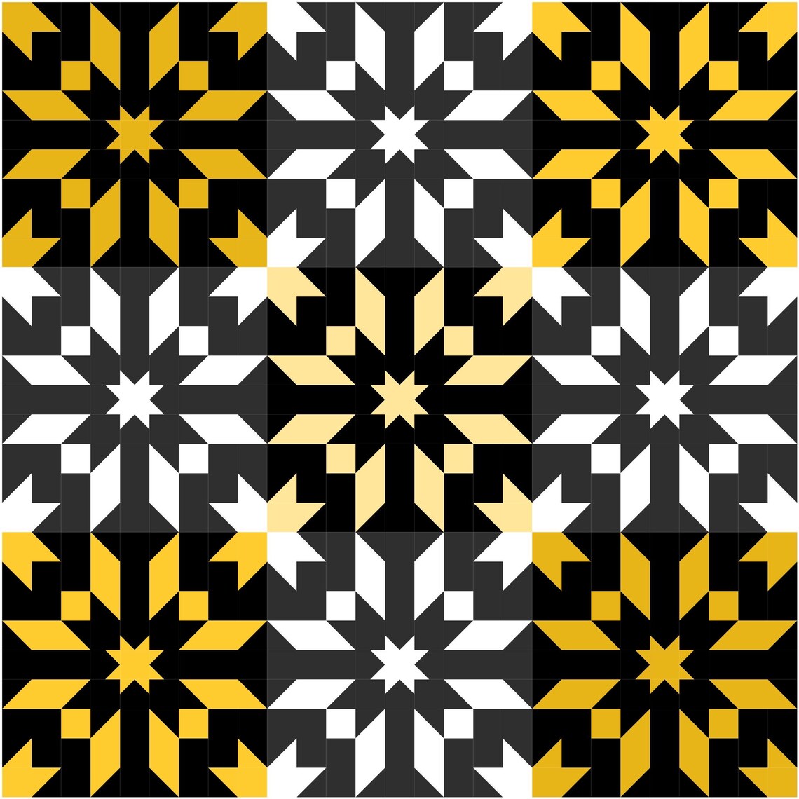 Star Flurry Quilt Pattern PDF - Instant Download - Etsy