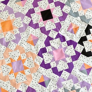 Bloom Burst Quilt Pattern PDF - Instant Download - Etsy