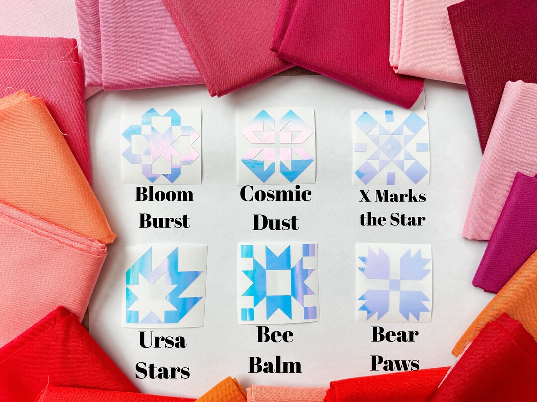 Opal Holographic Vinyl Quilt Blocks - Etsy