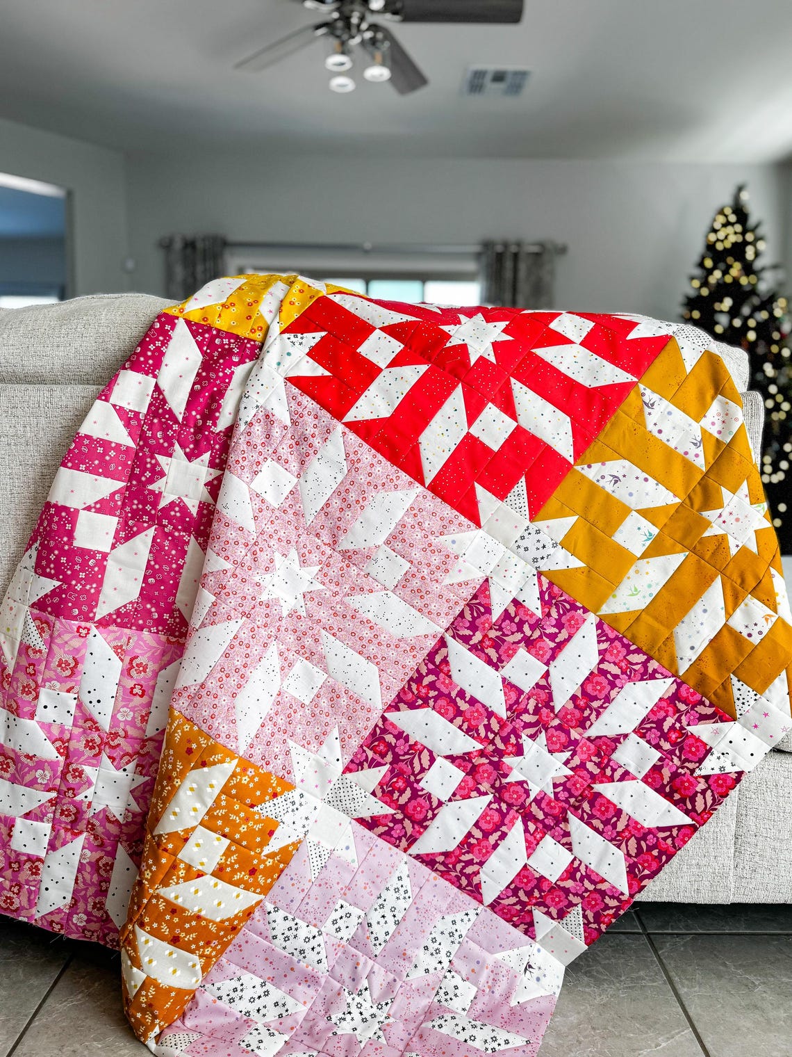 Star Flurry Quilt Pattern PDF - Instant Download - Etsy