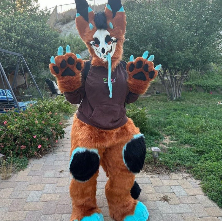 Skull Dog Fursuit Artistic Liberty Commission - Etsy