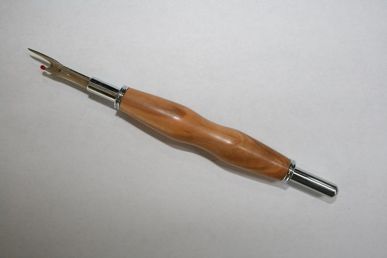 2-in-1, Chrome Seam Ripper/ in a Olive Tree Wood From Bethlihem - Etsy