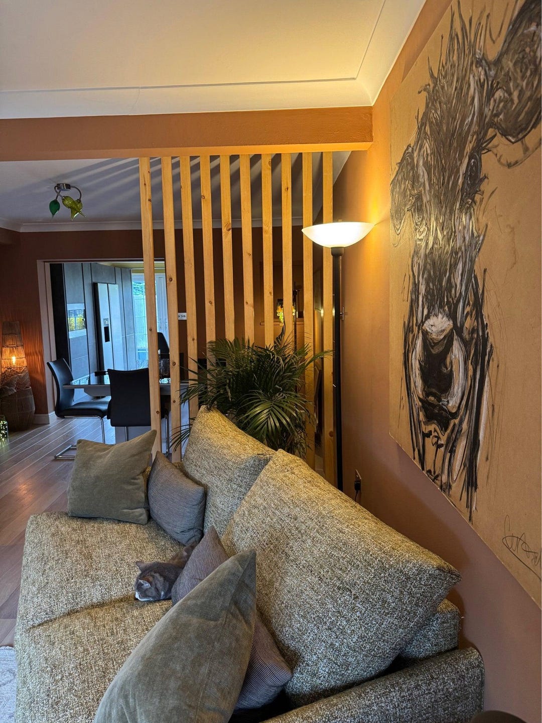 Room Divider: Adjustable Height, Modern Design - Etsy UK