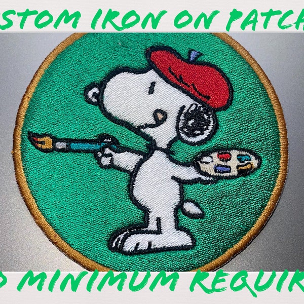 Custom Iron on Patch - Etsy