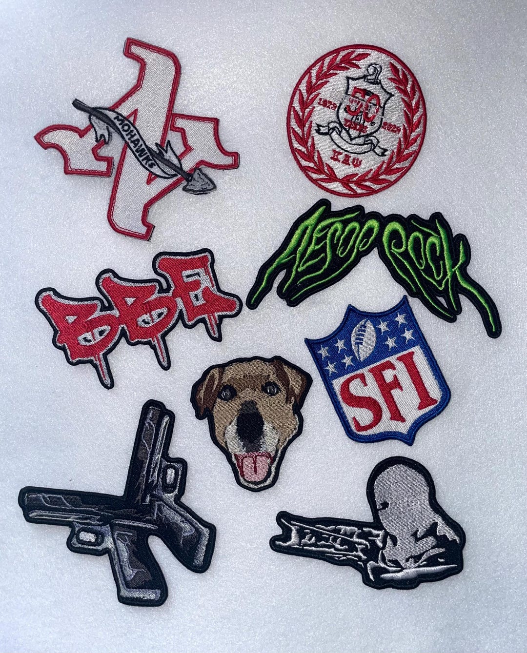 Custom Velcro Patches, Custom Embroidery Patches, Custom Patches ...