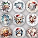 Christmas Busting Out Ornament PNG Designs: Car Coaster Digital ...
