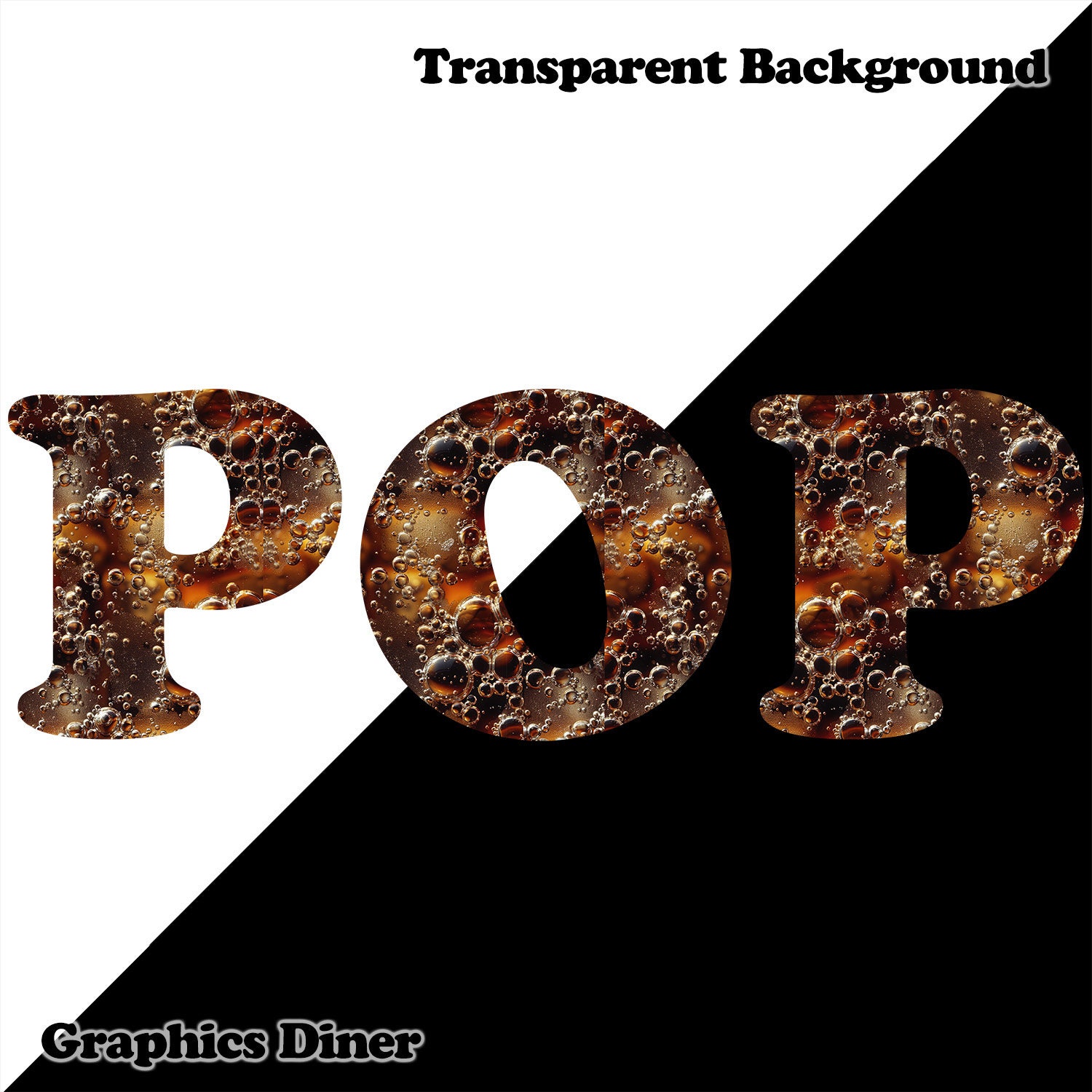Pop Word Clip Art Sublimation PNG Commercial Use Word Sublimation Pop ...