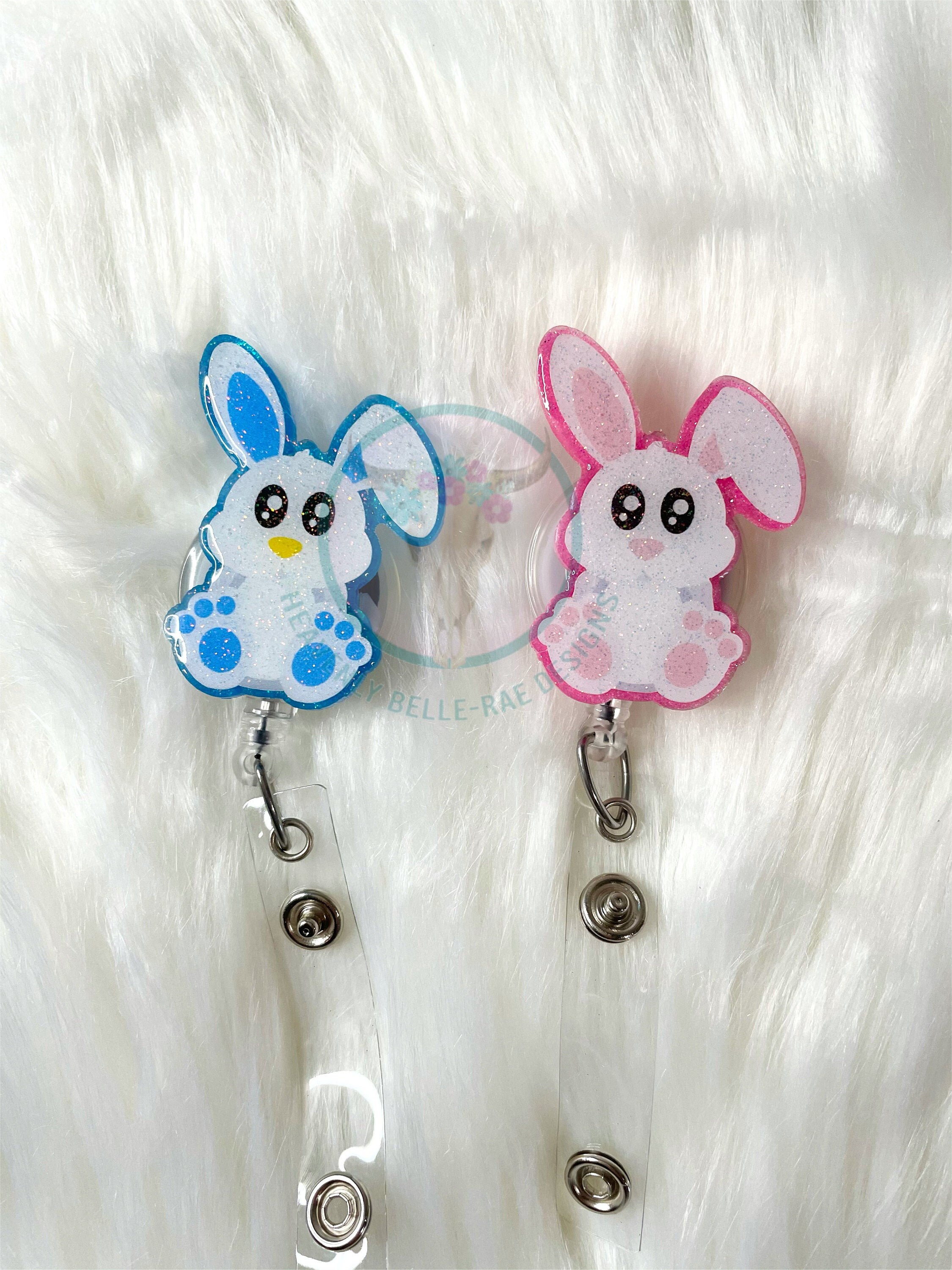Bunny Badge Reel | Etsy