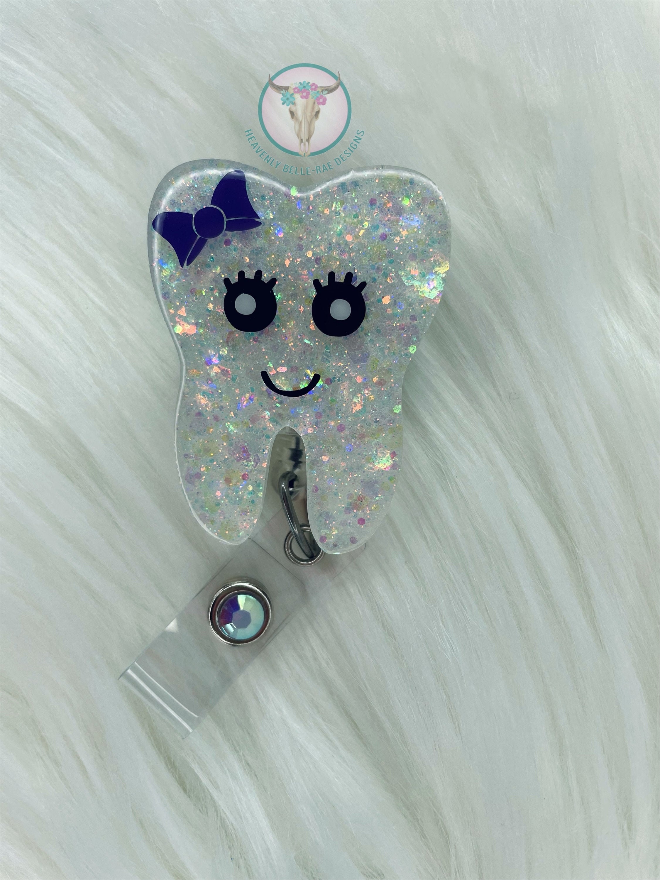 Tooth Badge Reel/Dental assistant badge reel/ dentist badge | Etsy