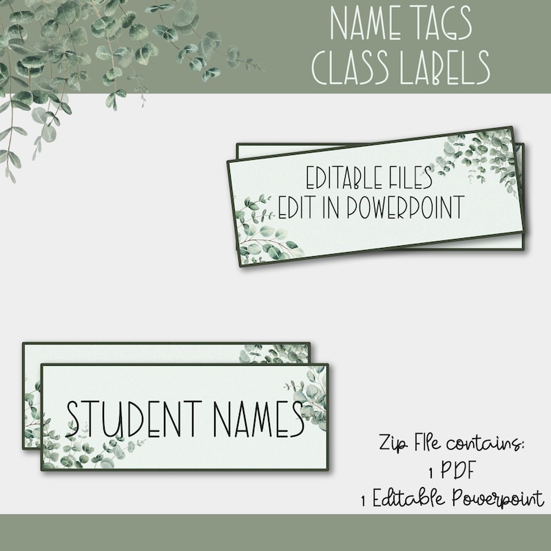 Plant Name Tags - Etsy
