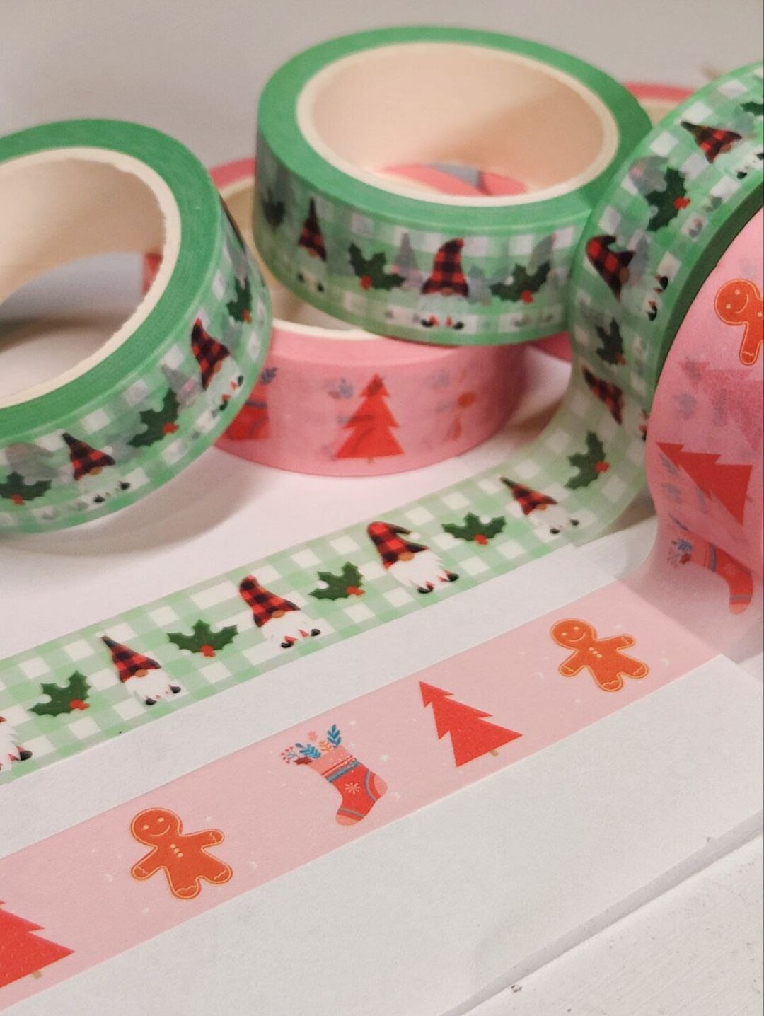 Christmas Washi Tape Set Decorative Tape Scrapbooking Tape Bullet ...
