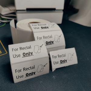 For Rectal Use Only Stickers, Funny Sticker Surprises, Funny Prank ...