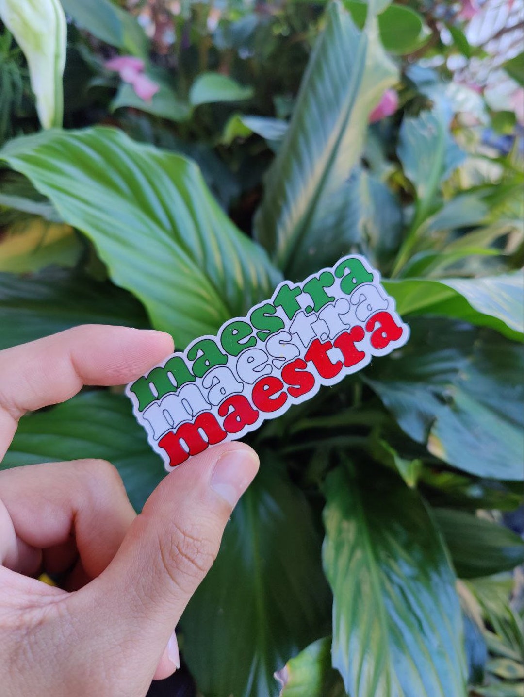 Maestra Sticker | Teacher Sticker | Stickers for Teachers | Teacher ...