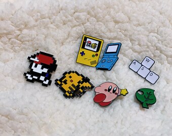 Video Game Pins | Etsy