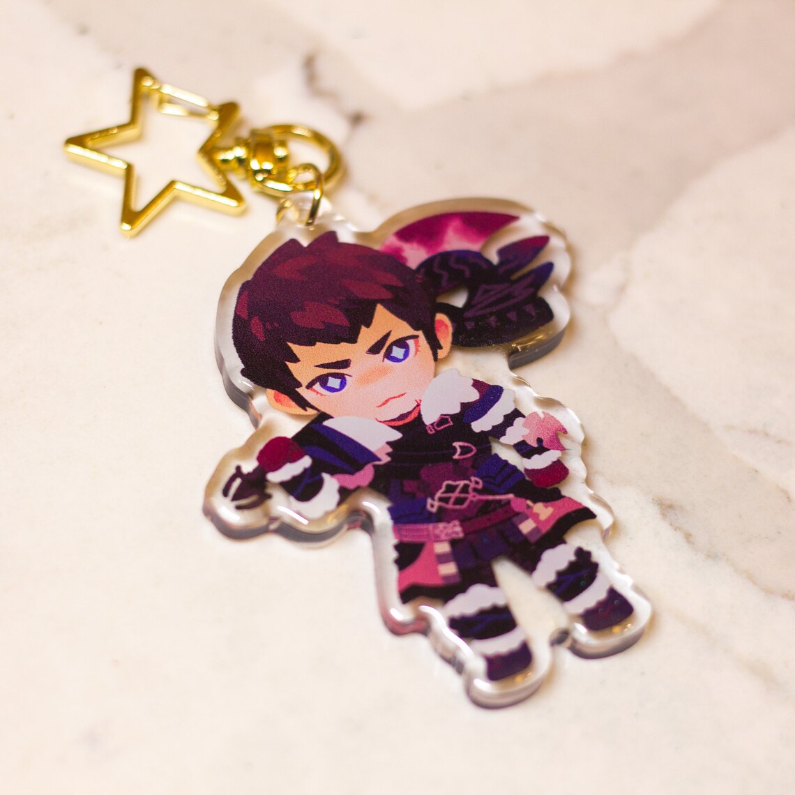 FFXIV Character Acrylic Keychains - Etsy