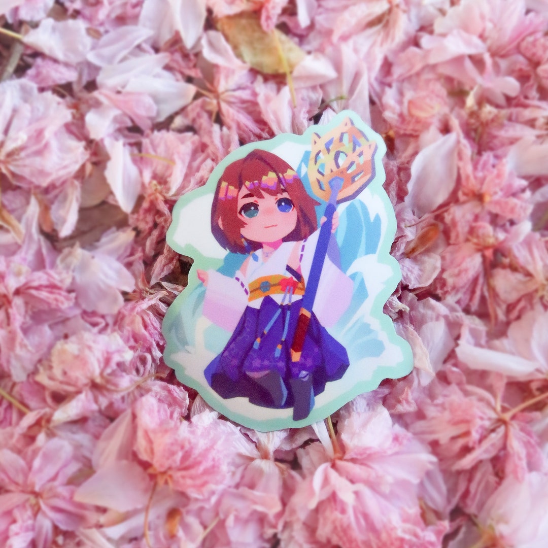Yuna Vinyl Sticker - Etsy