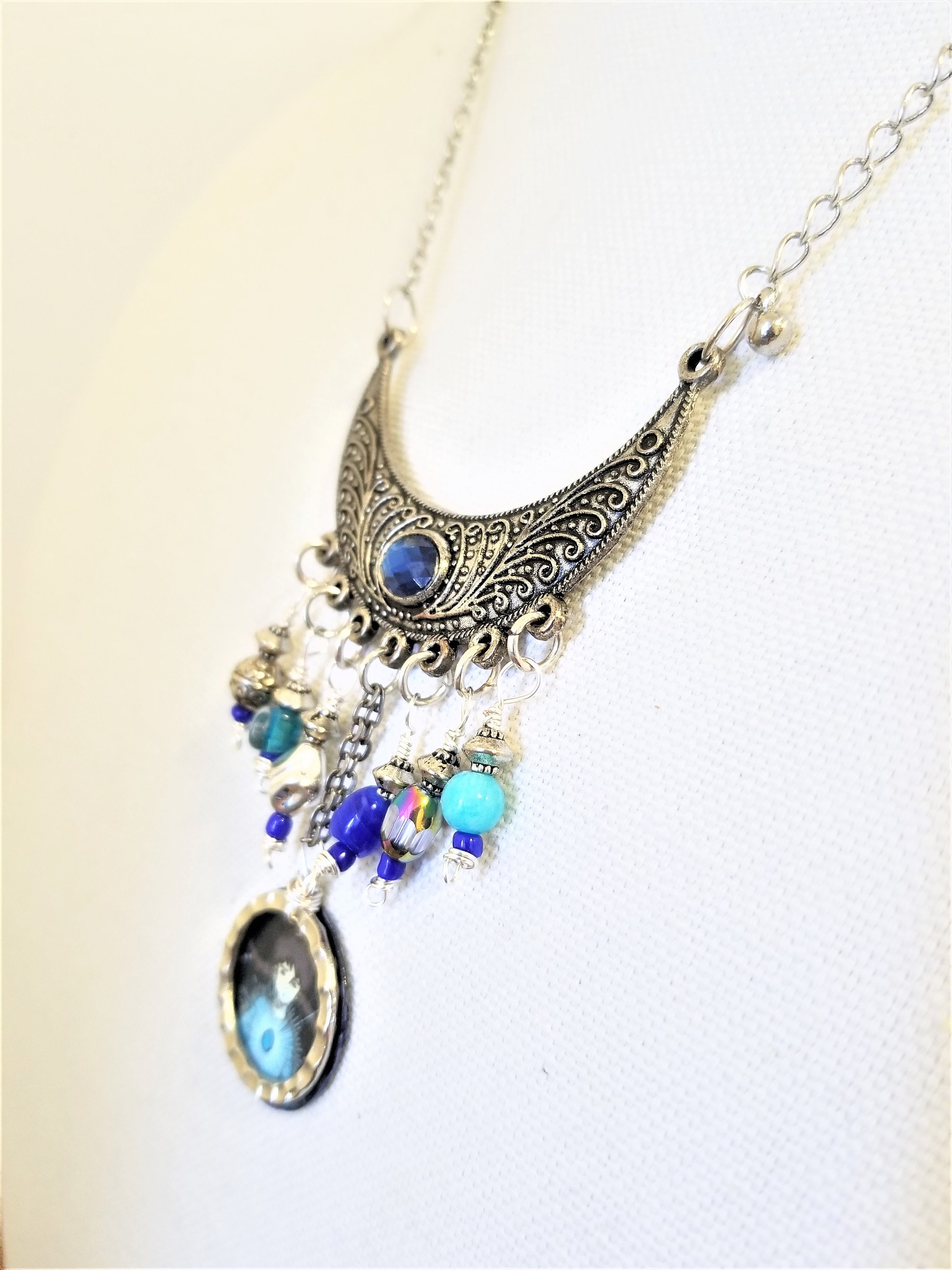 Crescent Moon Sheeta Necklace Castle in the Sky Inspired Jewelry Laputa ...