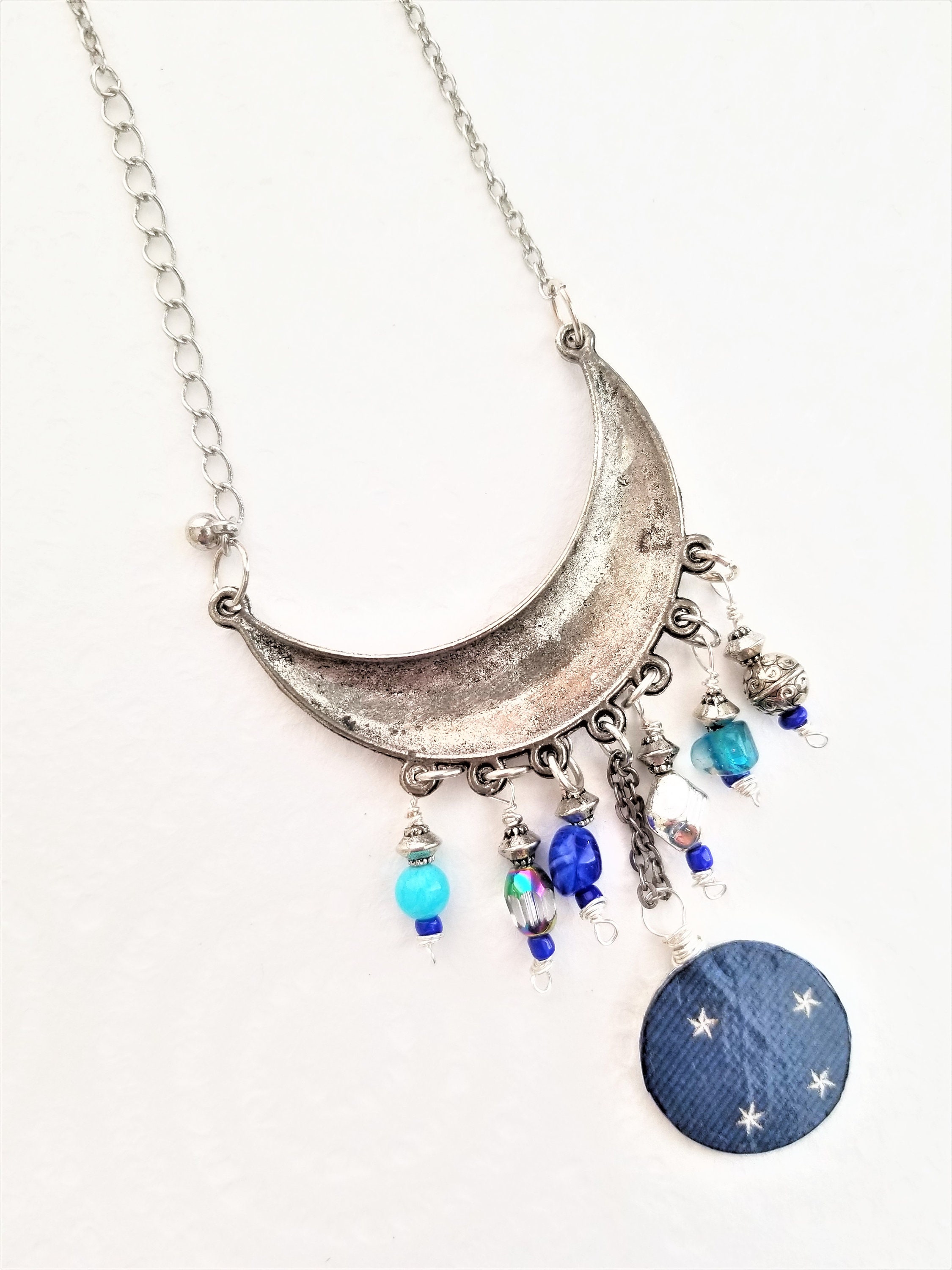 Crescent Moon Sheeta Necklace - Castle in the Sky Inspired Jewelry ...