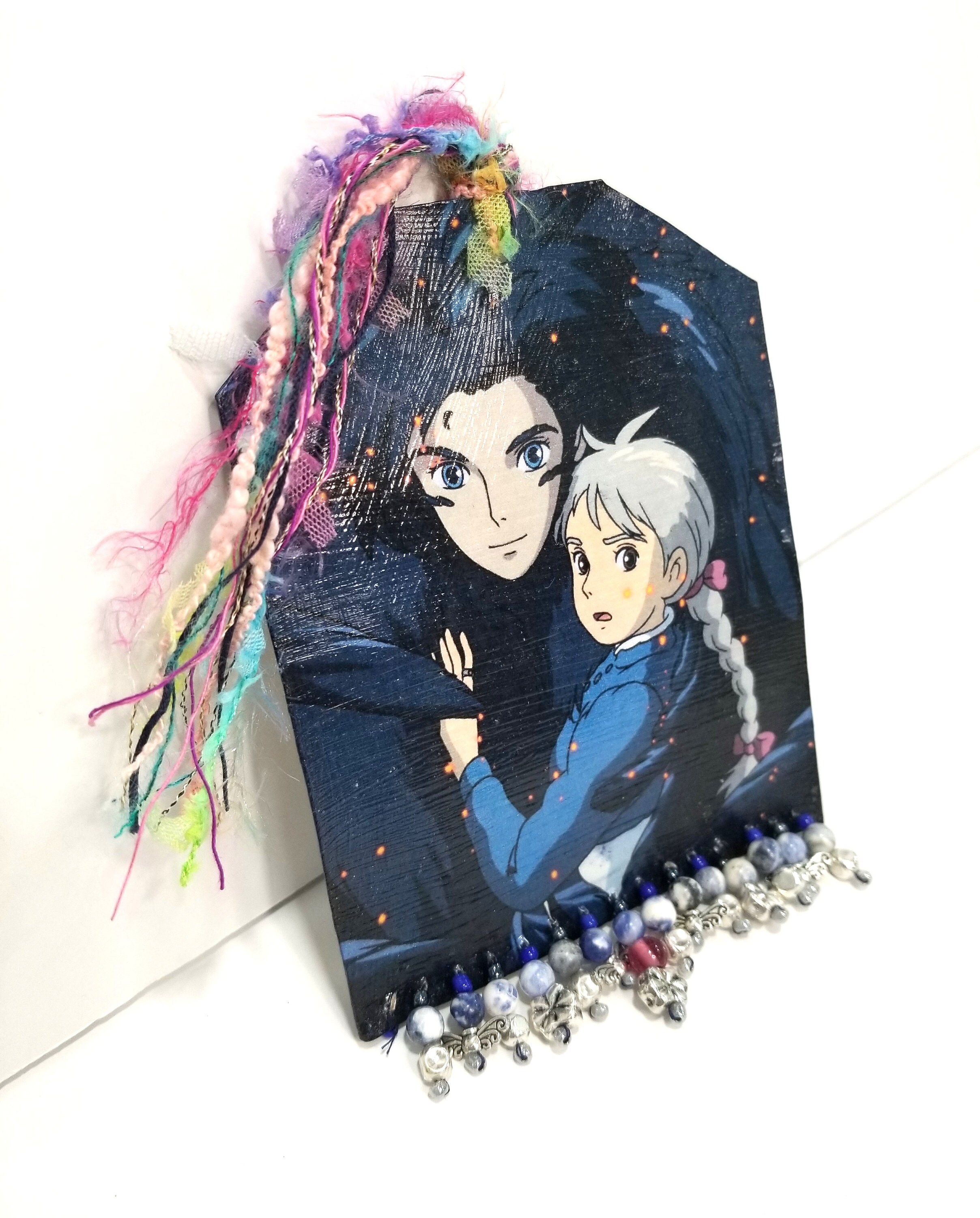 Howls Moving Castle Bookmark Tags Set of Three Gift for Anime Movie ...
