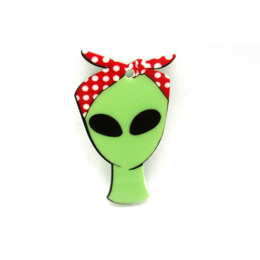 Bandana Alien Resin Needle Minder for Cross Stitch D119 - Etsy
