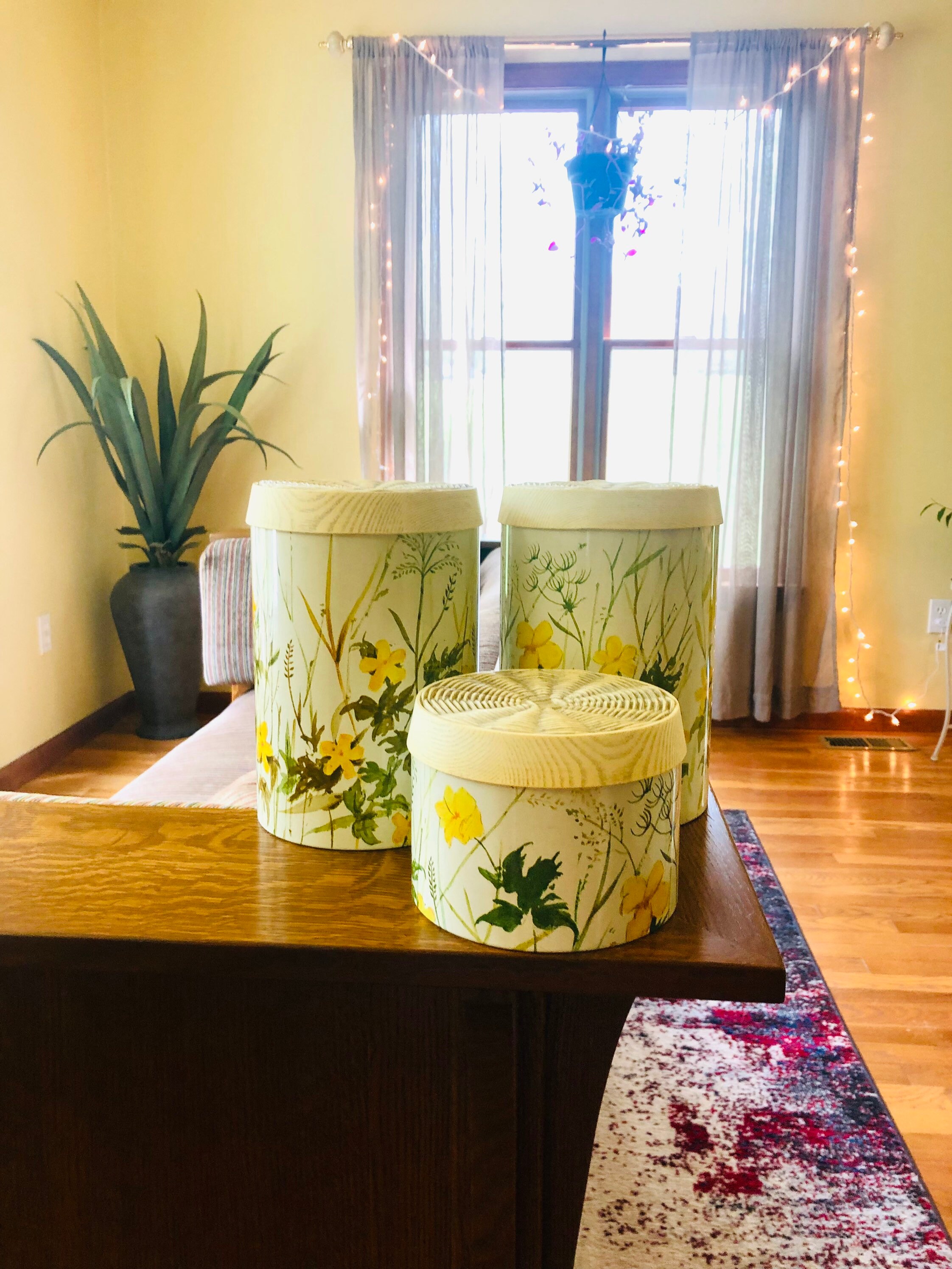 Charming Vintage 1970s-1980s J Chein & Co Tin Canister Set. - Etsy