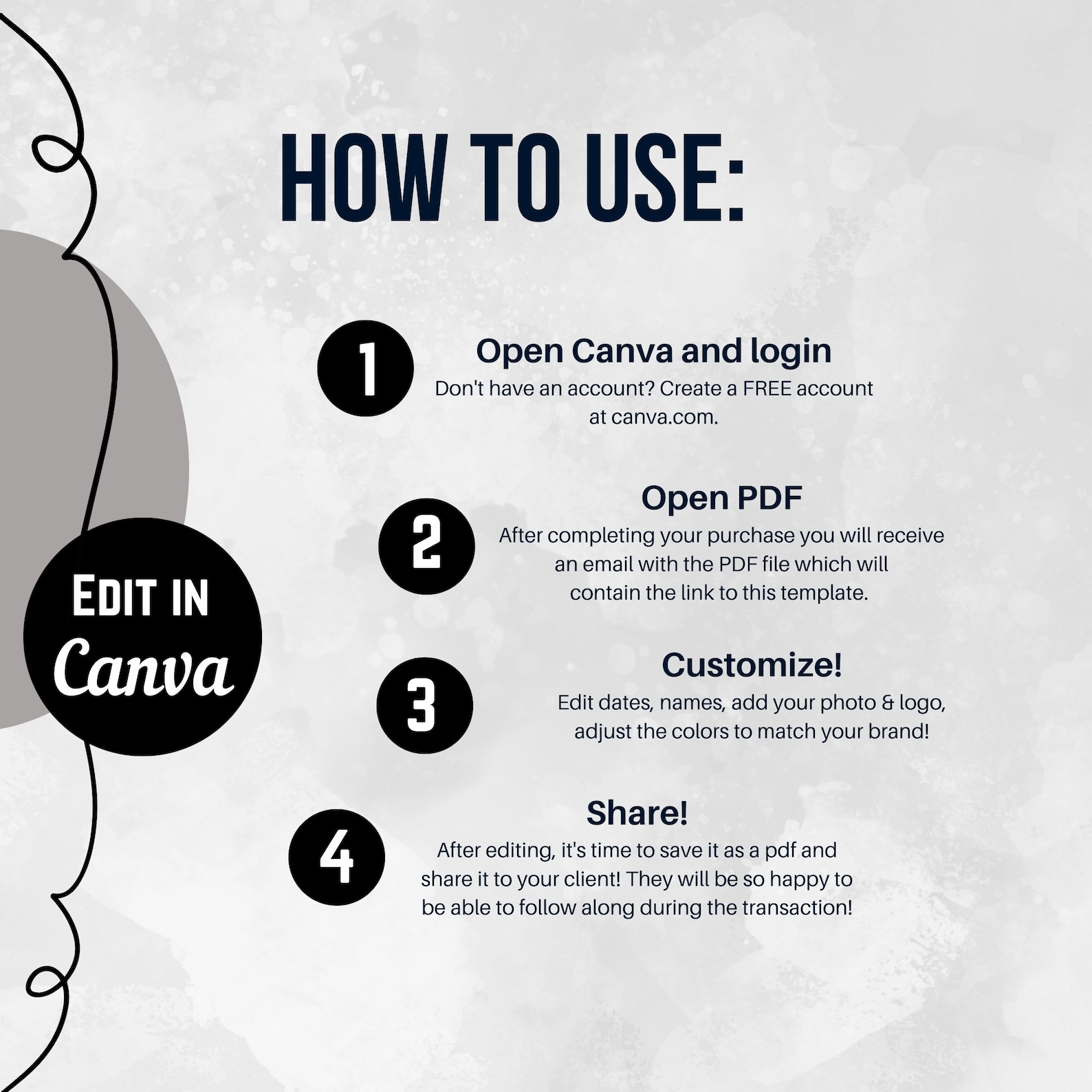 Home Buying Process - Template | Home Buyer Roadmap for Real Estate - Etsy