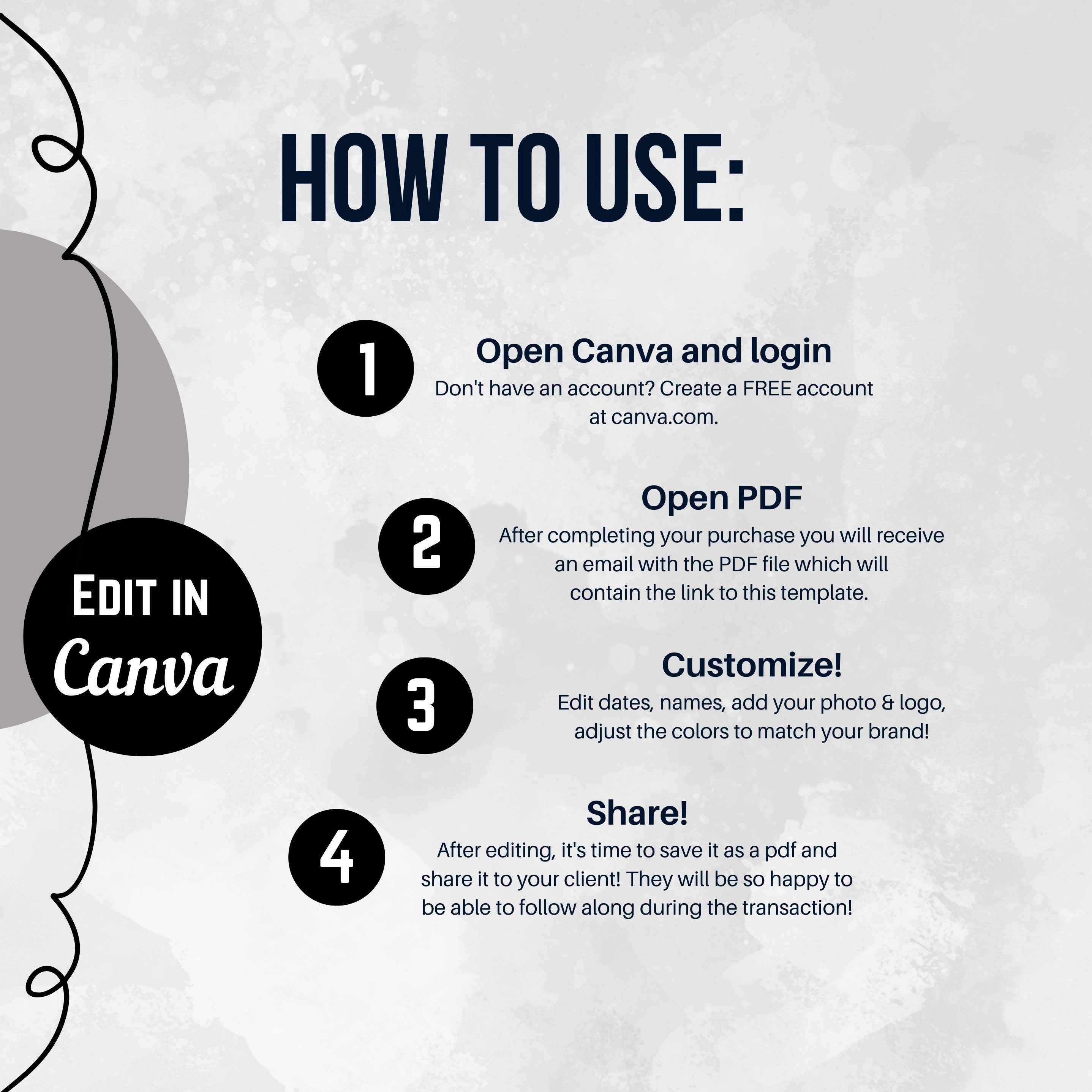 Home Buying Process - Template | Home Buyer Roadmap for Real Estate - Etsy