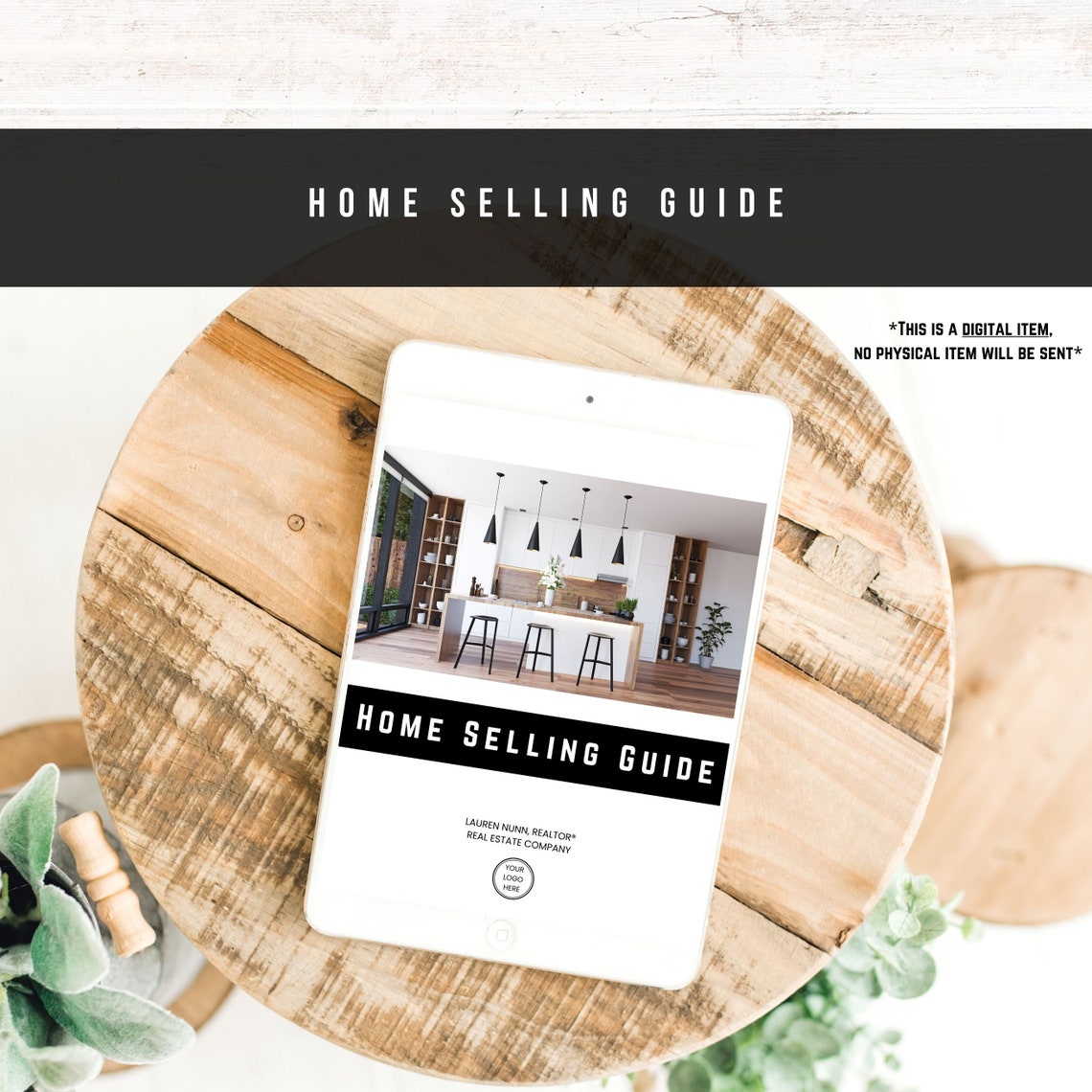 Home Selling Guide Template: Real Estate Seller Roadmap (canva Editable ...