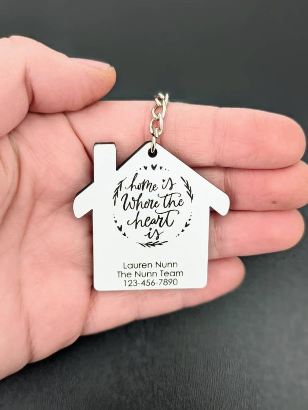 Real Estate Keychain Gift - Etsy