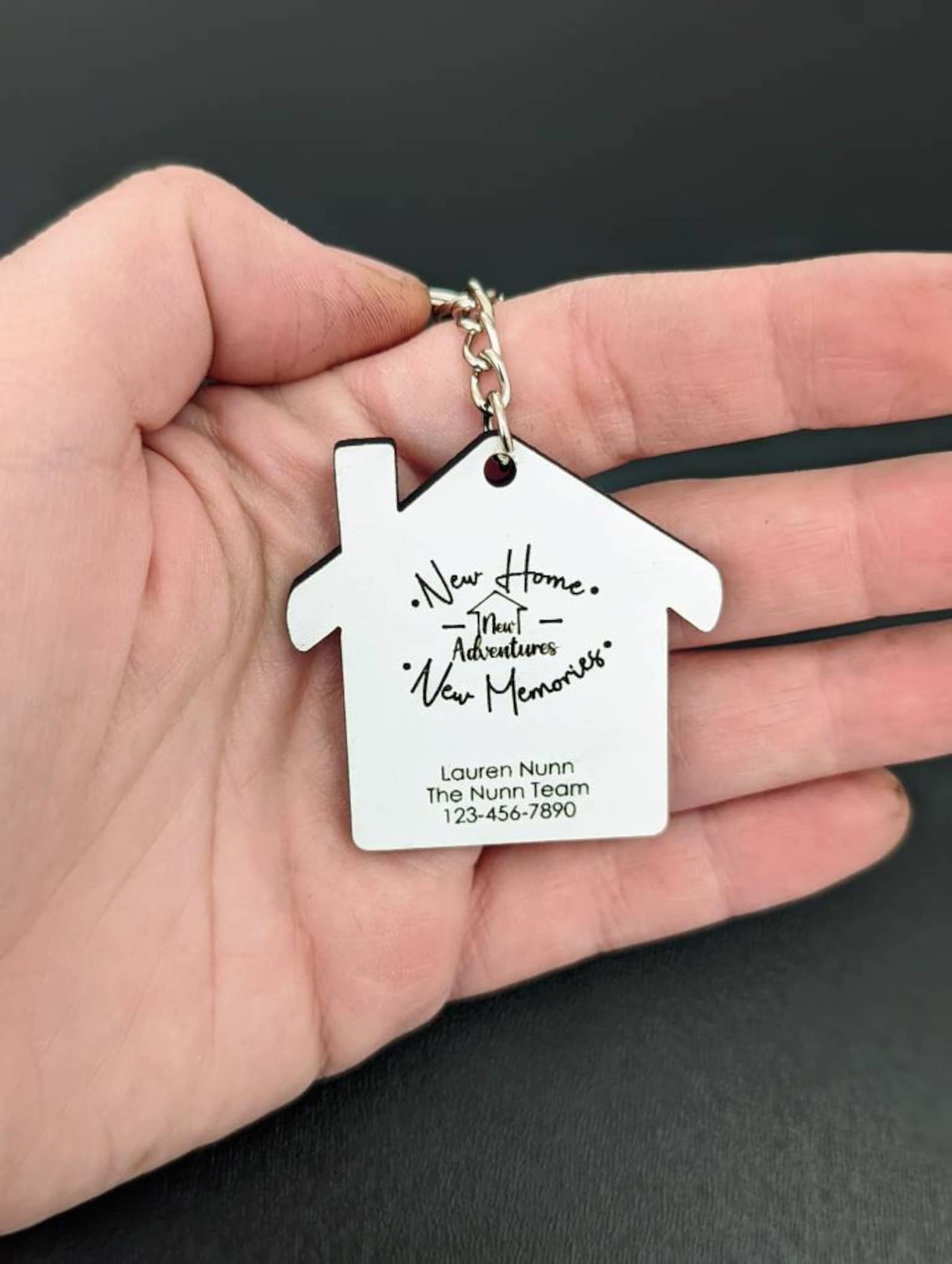 Realtor Closing Keychains - Etsy