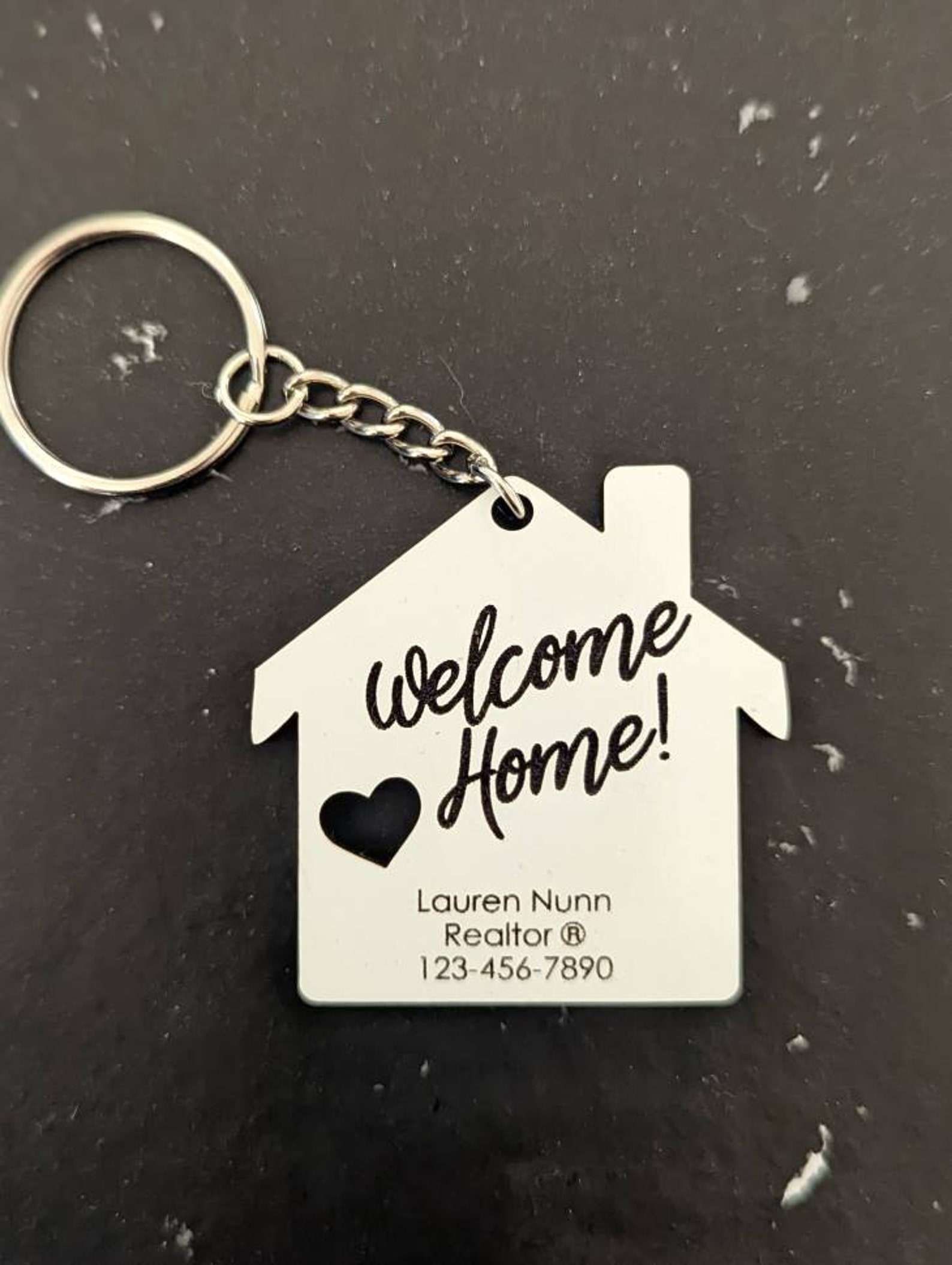 BULK Welcome Home Keychain Closing Gift - Etsy
