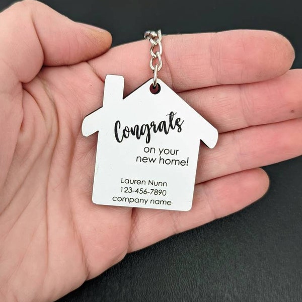 Realtor Keychain - Etsy