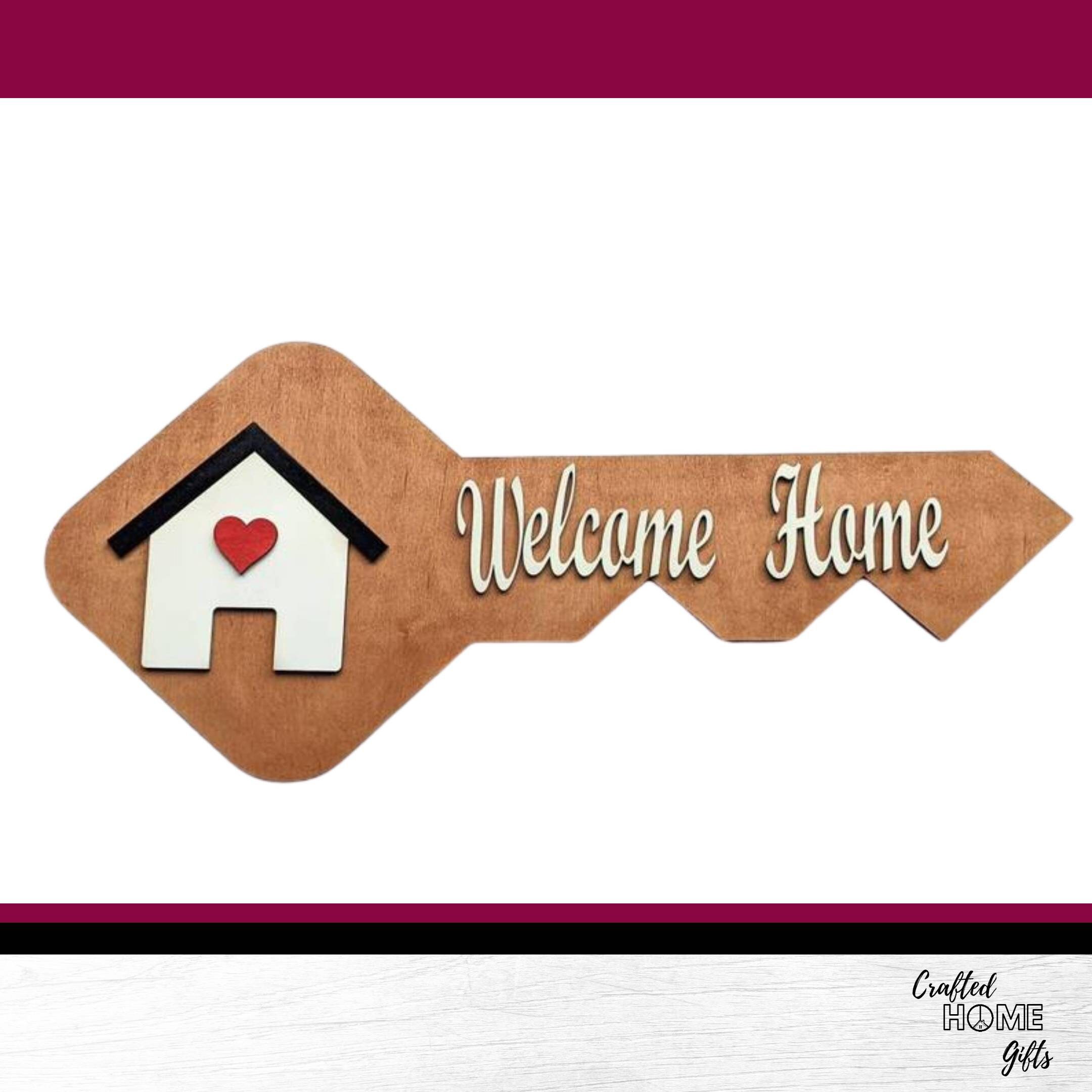 Large House Key Sign Welcome Home Photo Prop for Real Estate | Etsy