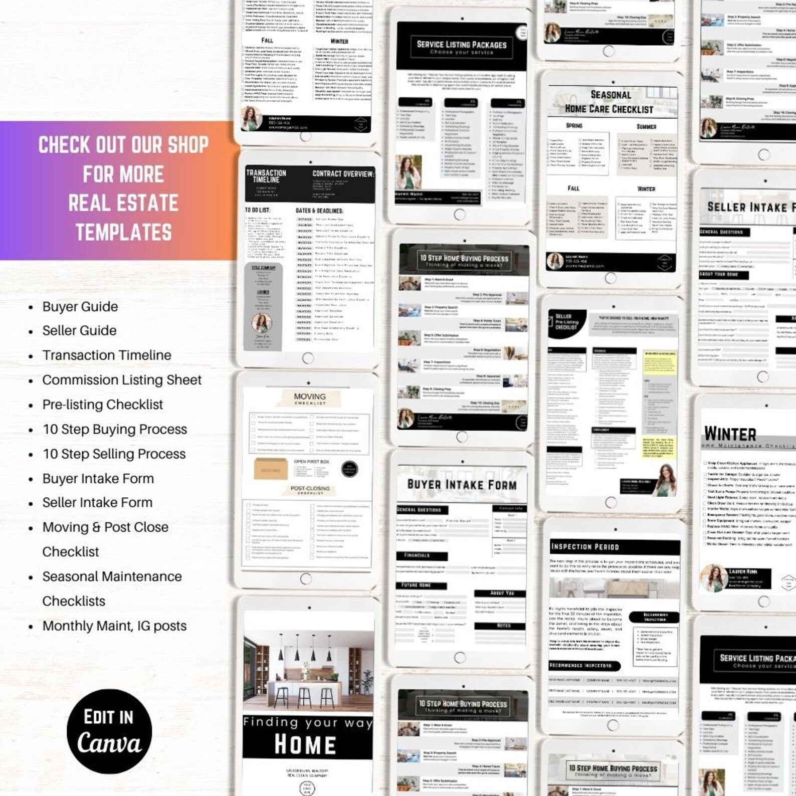 Monthly Home Maintenance Social Media Posts - Templates | Real Estate ...