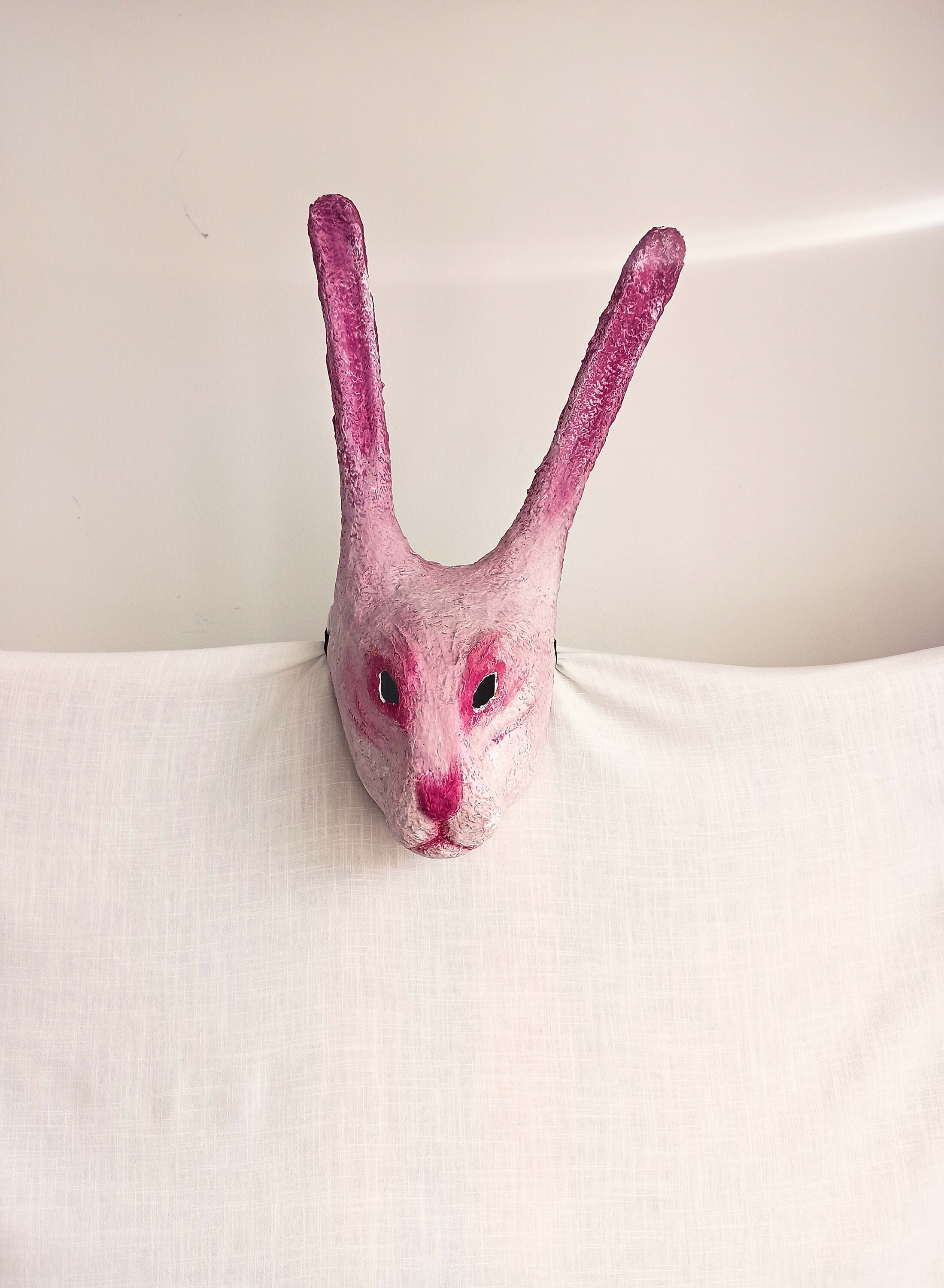 Paper mache animal masks adult - Etsy.de