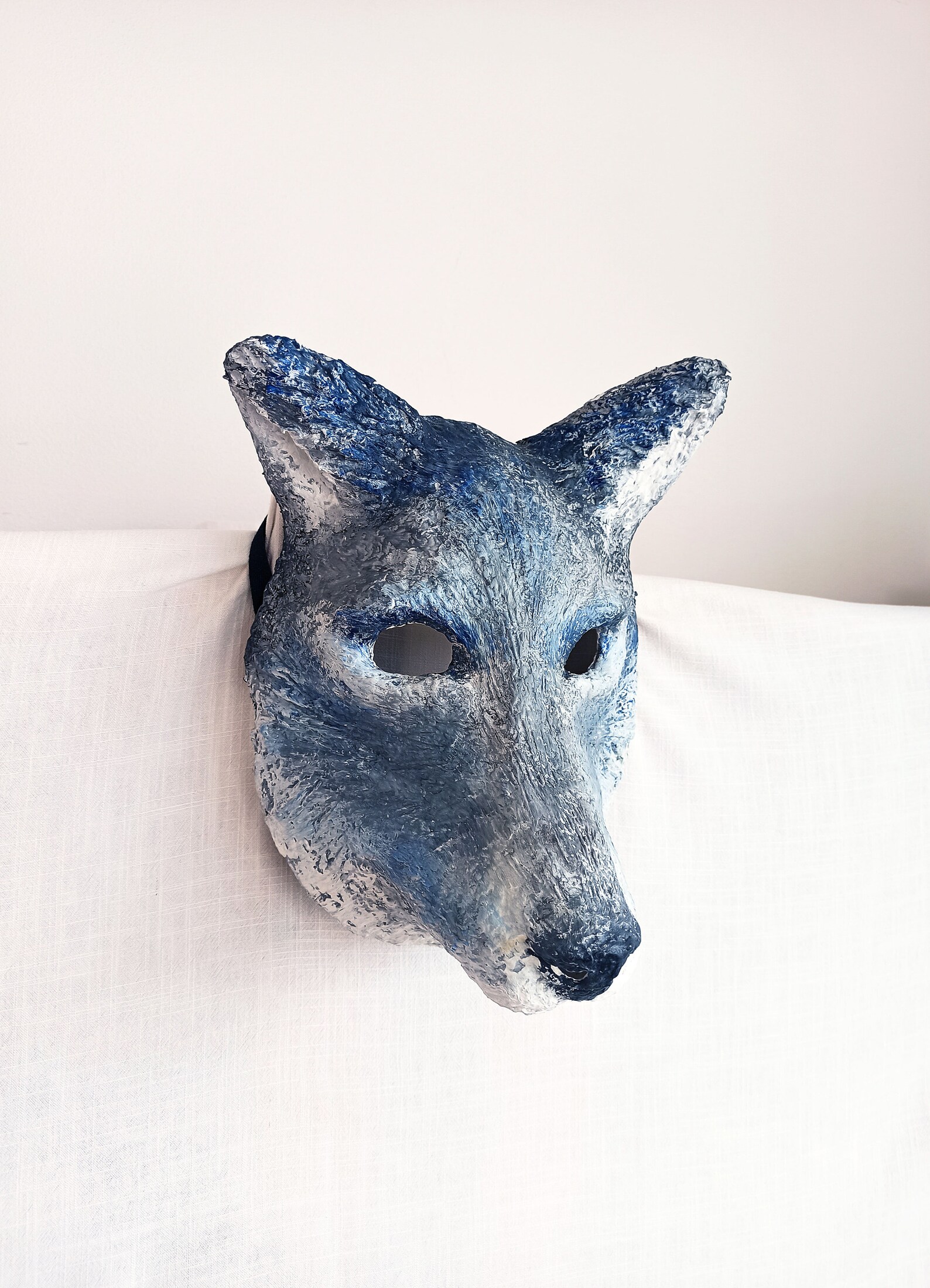 Wolf Mask Animal Mask Paper Mache Masquerade Mask - Etsy
