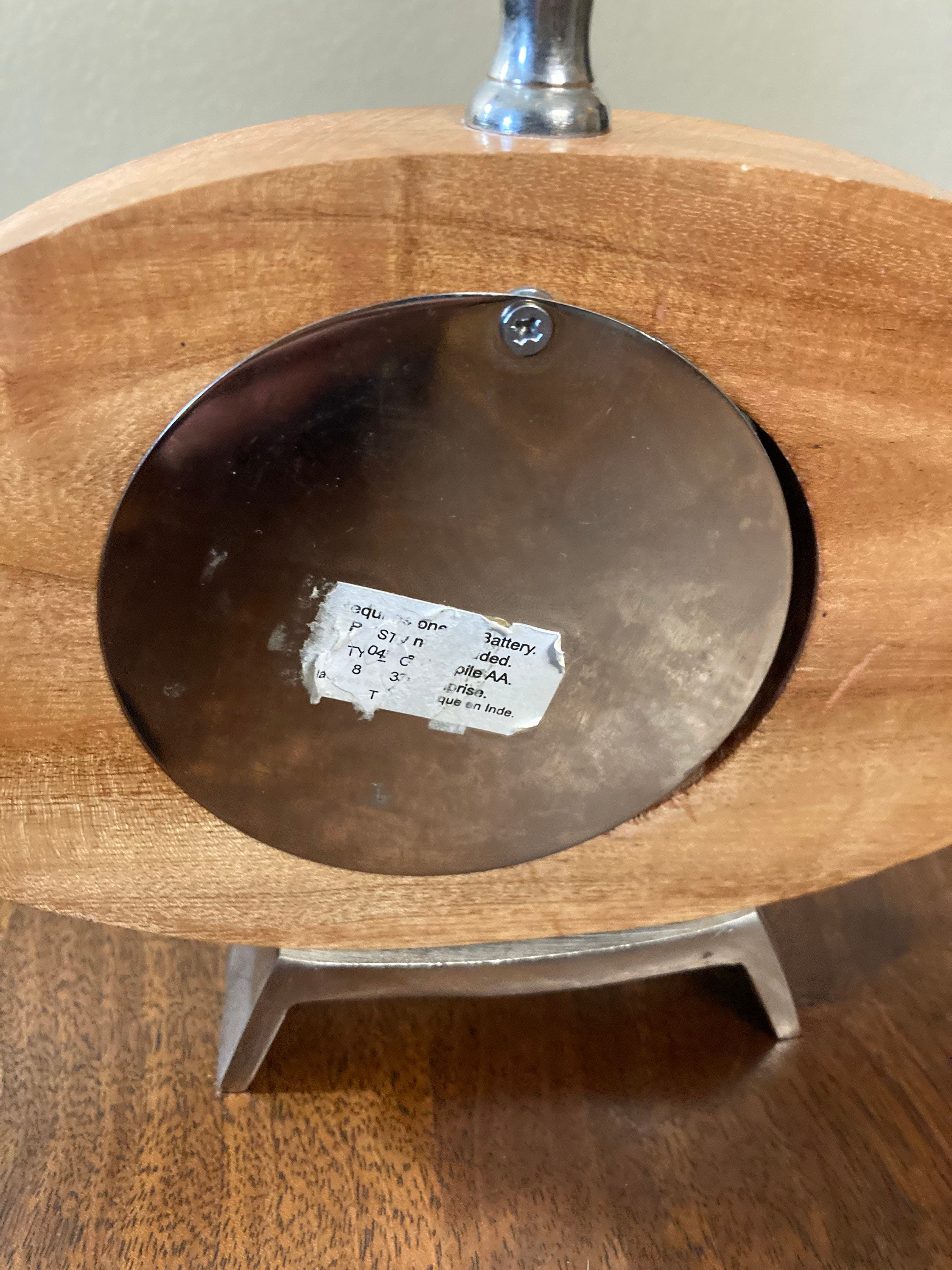 49 Bond Street London Clock Retro Wood Metal Working Condition - Etsy