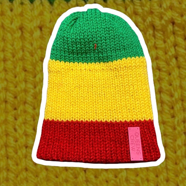 Rasta Beanie - Etsy