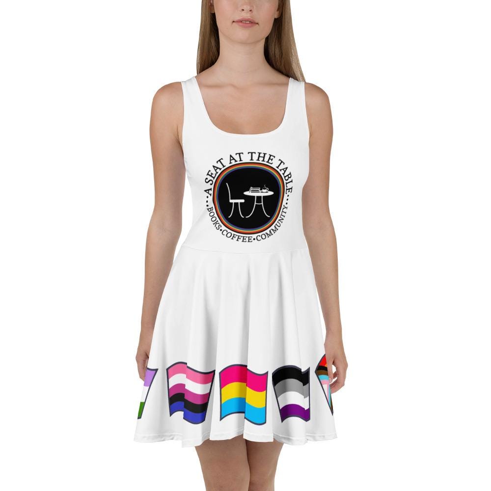 Skater Dress: ASATTB Logo & Pride Flags - Etsy