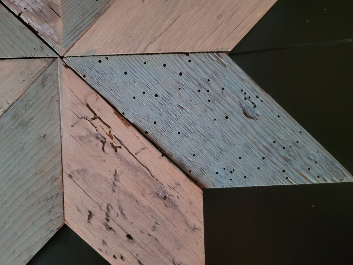 Rustic Reclaimed Barn Wood Star Rustic Farmhouse Decor - Etsy