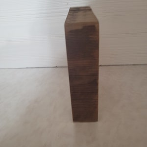 Small Reclaimed Wood Block Riser, Wedding Displays, Centerpieces, Farmhouse, Vintage, Craft Show ...